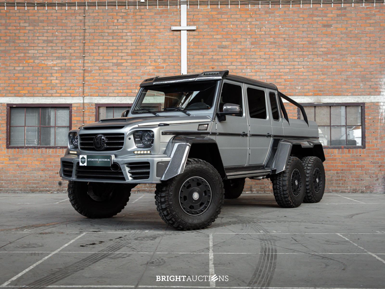 Mercedes-Benz G65 AMG 6.0 V12 6X6 Mansory Gronos 612hp, NL license plates