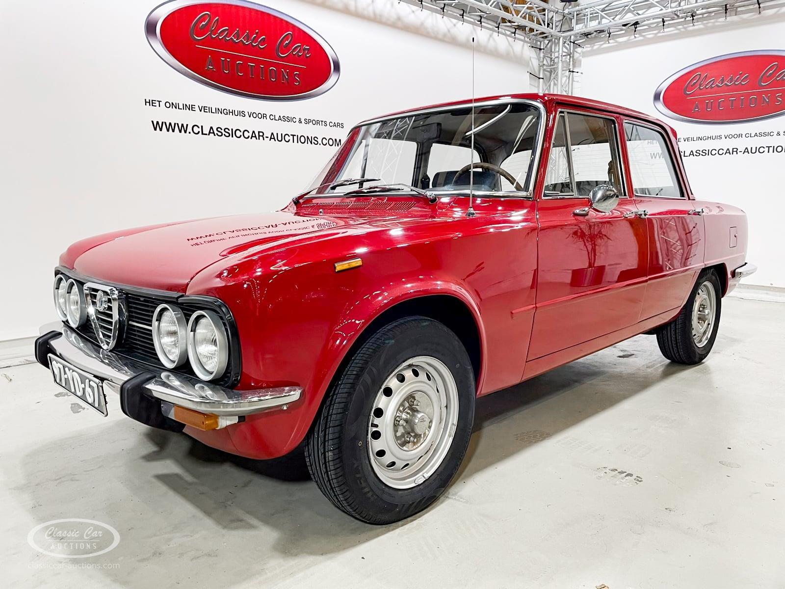 Alfa Romeo Giulia Nuova Super 1600 1975