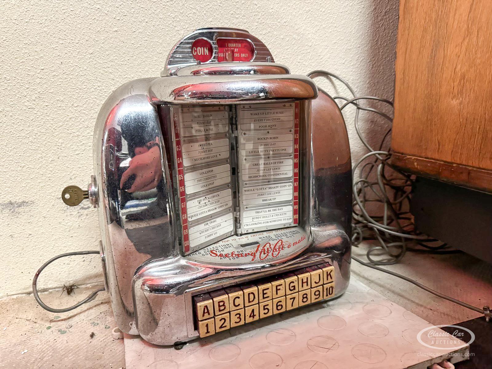 Wallbox de collection pour jukebox - PAS DE RÉSERVE