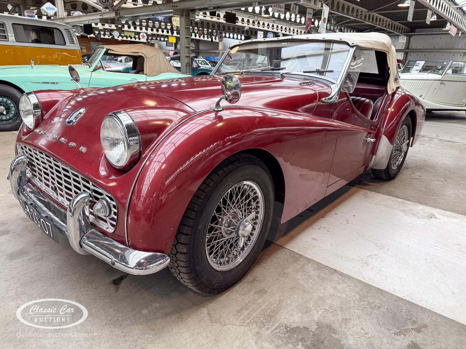 Triumph TR3A Convertible 1960