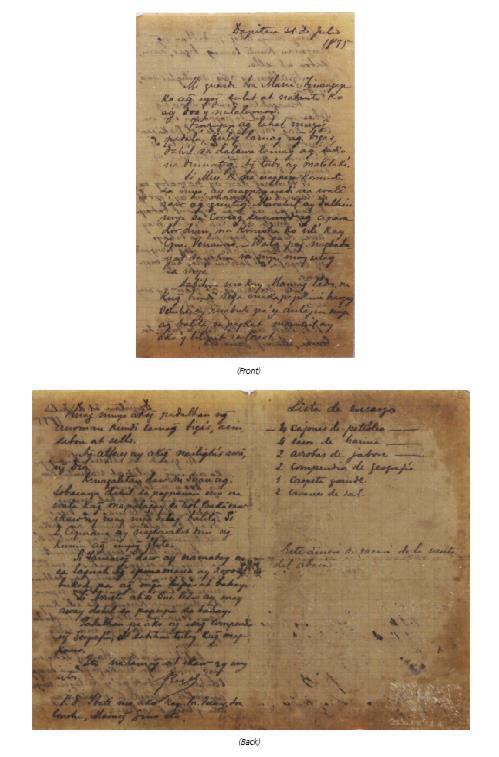 One Extremely Rare and Historically Important Letter 2 - To Rizal’s ...