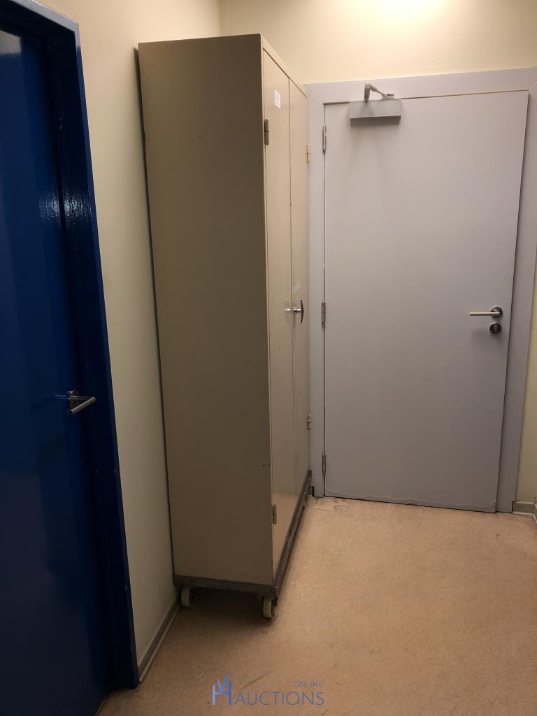 2-deurs metalen opbergkast