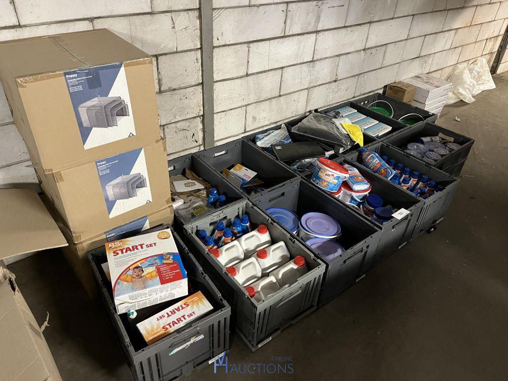 onderhoudsproducten en toebehoren voor zwembaden