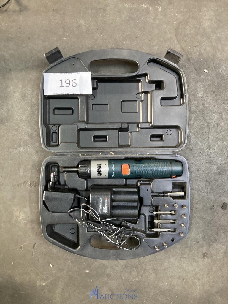 schroefmachine BLACK EN DECKER