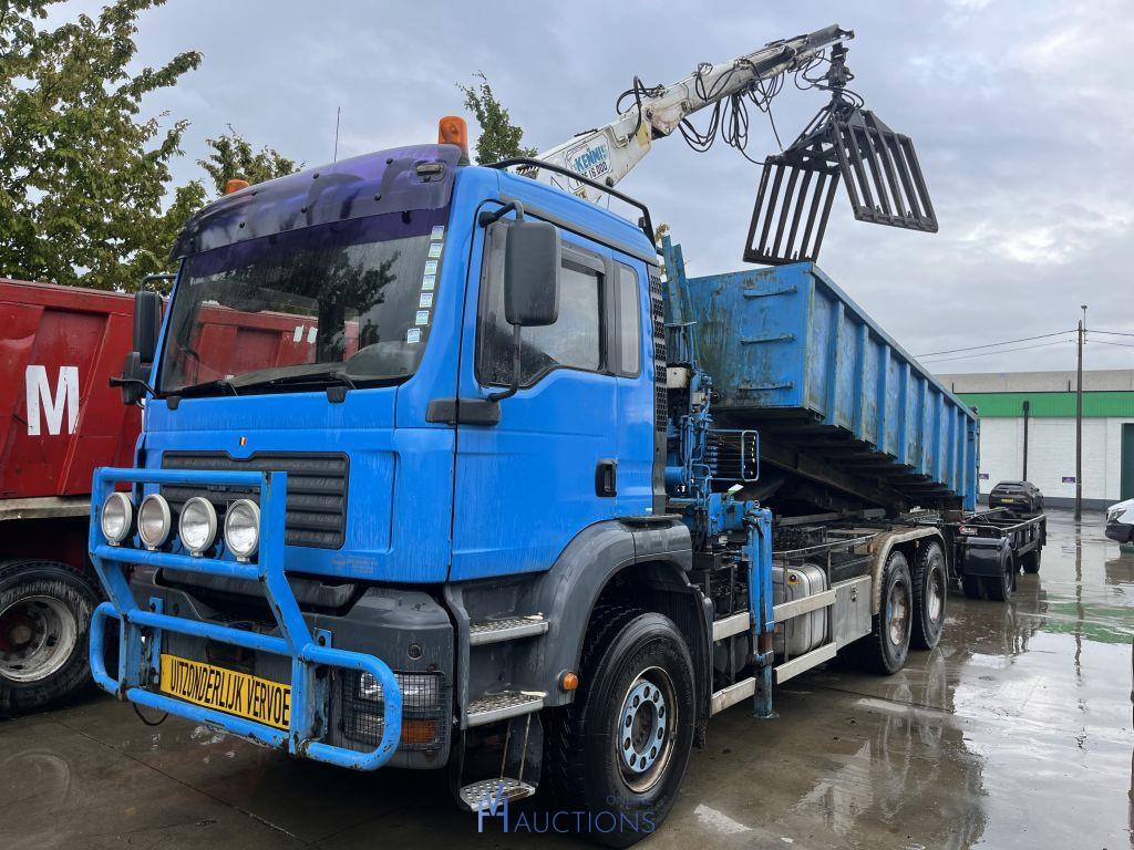vrachtwagen MAN H25 6x4 - 2004