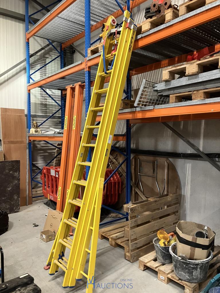 3-delige pvc schuifladder STALTOR