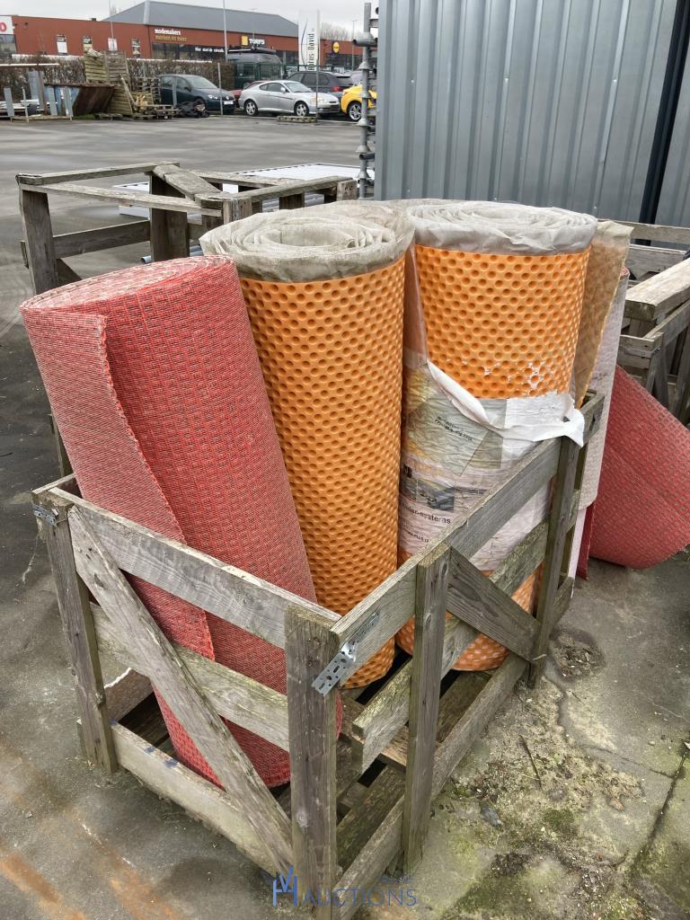 4 rollen bouwplastic