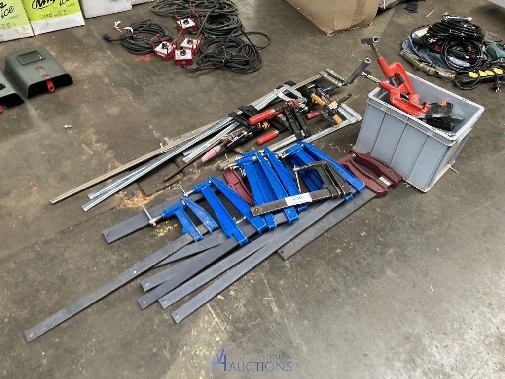 22 diverse spanklemmen