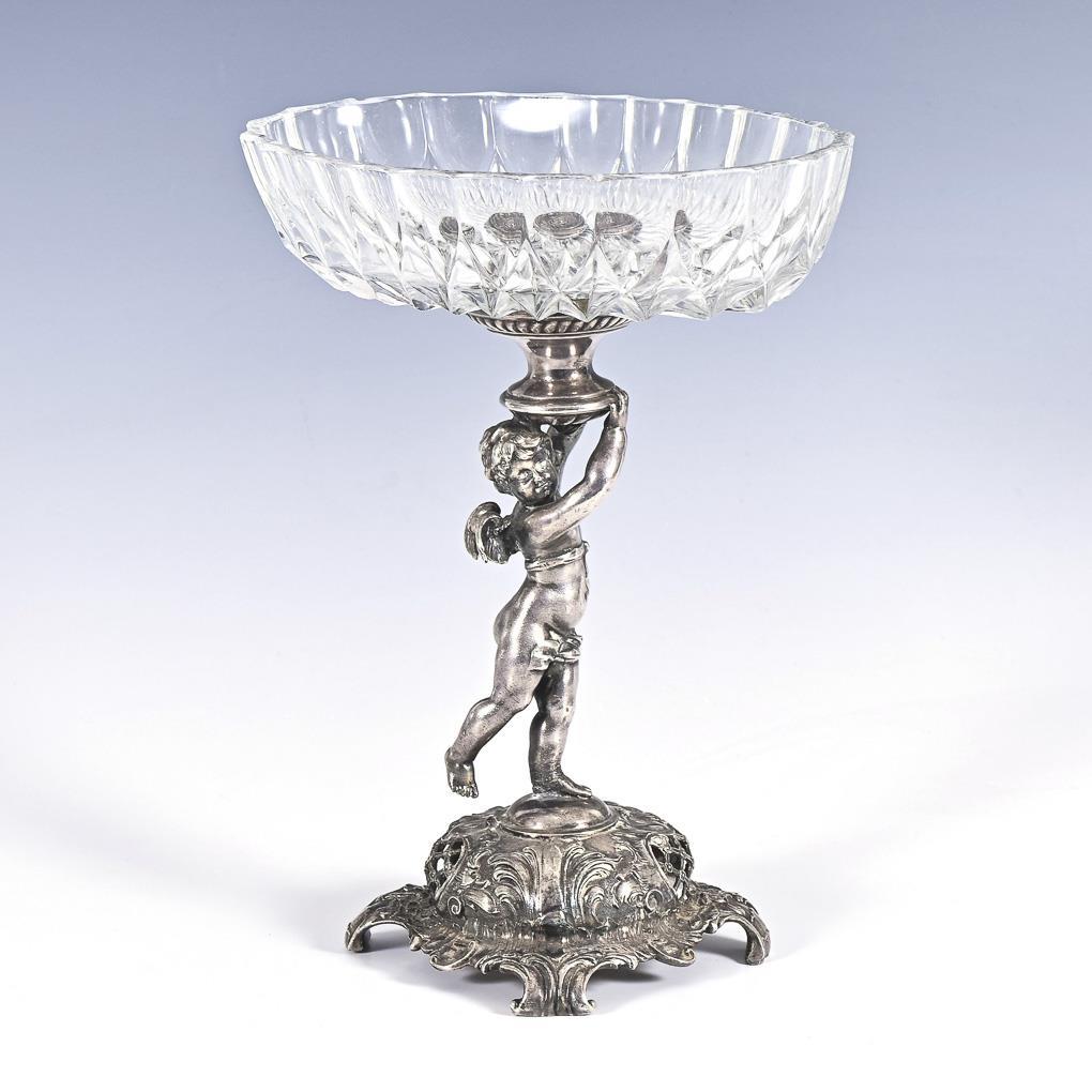 Tafelaufsatz mit Putto. Albert Köhler & Cie, Wien. - Auktionen ...